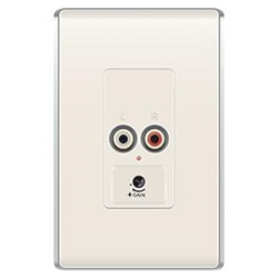 On-Q AU5008-LA Light Almond Studio Design Audio System Local Source ...